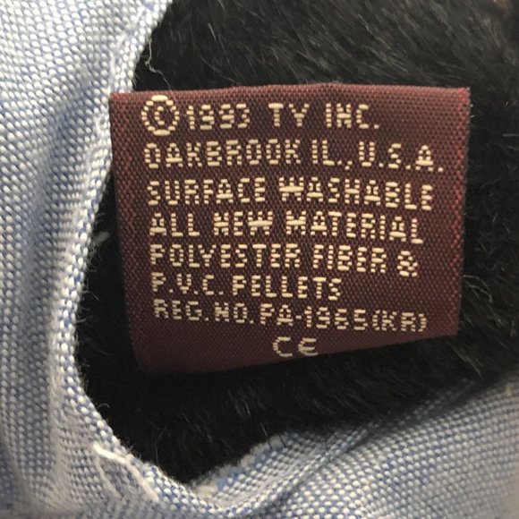 Vintage | Toys | 993 Ty Beanie Baby Cawley Crow How Does Your Garden ...